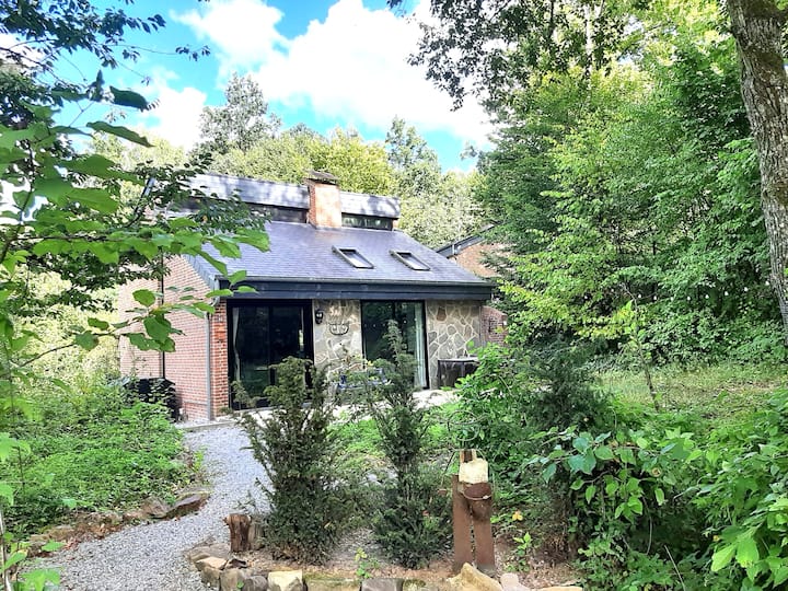 "Le Cocon" - Chalet Forestier Avec Cheminée - Durbuy