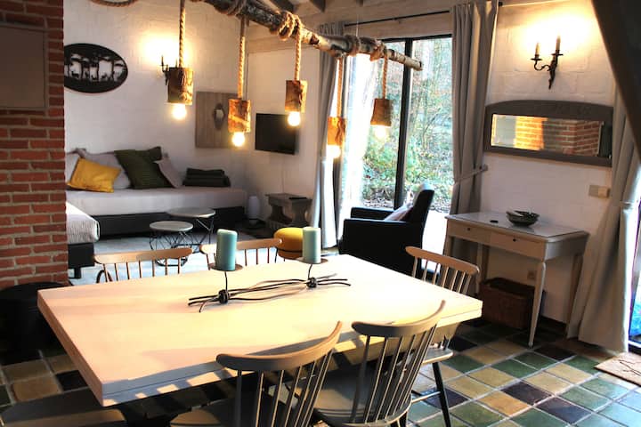 "Le Cocon" - Chalet Forestier Avec Cheminée - Hamoir