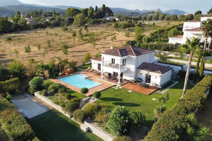 Villa Familiale Au Calme Absolu | Vue Panoramique - La Colle-sur-Loup