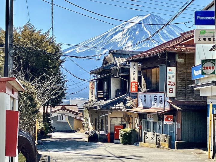 New大石公園徒歩5分/最大12人収容可能/富士山ビューhaostay Oishi Villa F - 가와구치 호