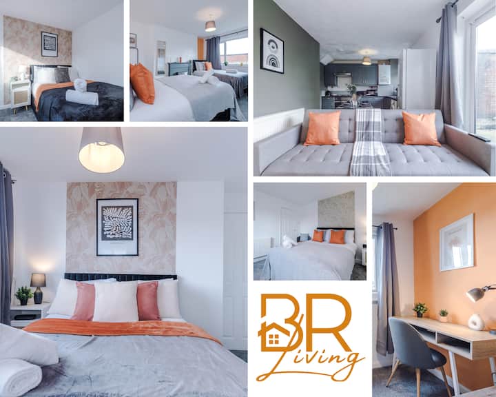 Contractor Stay, 3 Beds, Kitchen • Wi-fi • Parking - Glossop