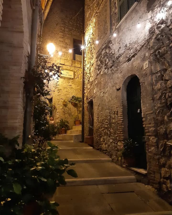 Accogliente Casina Nel Centro Storico Di Olevano. - Subiaco, Italy