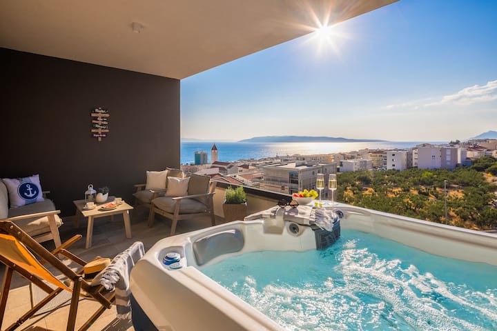 Seaview Apartment W/ Jacuzzi – Makarska | 1 - Makarska