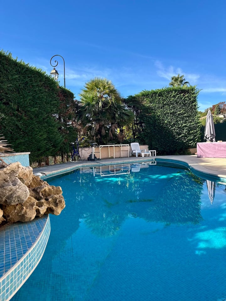 Charmant Bas De Villa Trois Pièces Pres De Cannes - La Roquette-sur-Siagne