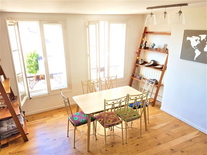 Duplex De Charme - 10 Personnes - Fontainebleau