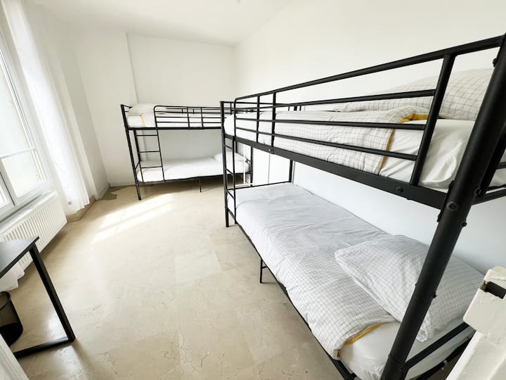 Chambre 4 Personnes Vue Jardin - Rungis