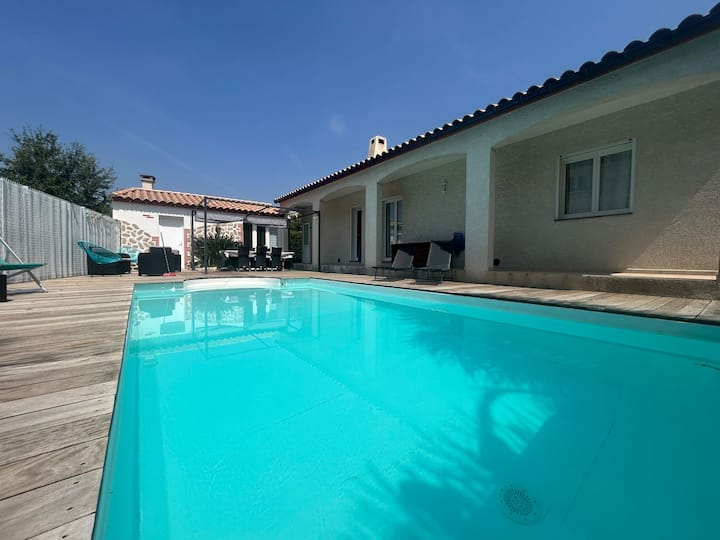 Magnifique Villa Piscine Chauffé à 10 Minute Plage - Argelès-sur-Mer