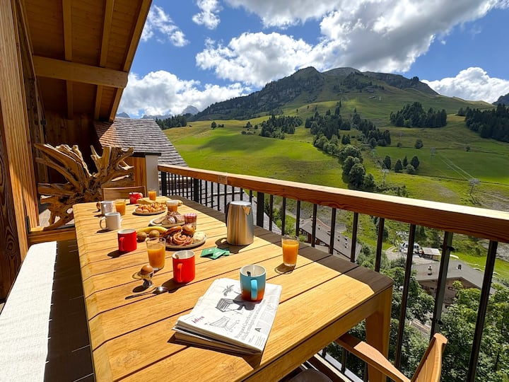 La Terrasse Du Chinaillon 9p Vue Panoramique - Le Grand-Bornand