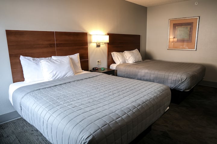 Double Queen Bed - Lincoln, NE
