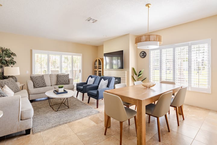 Sunny Desert Oasis | Golf | Pools | Pickle & Fun - Palm Desert, CA