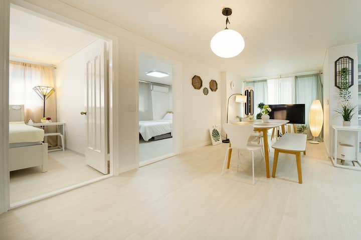 서울/ 투베드룸/가족/최대6인/무료주차/리모델링 - Seoul