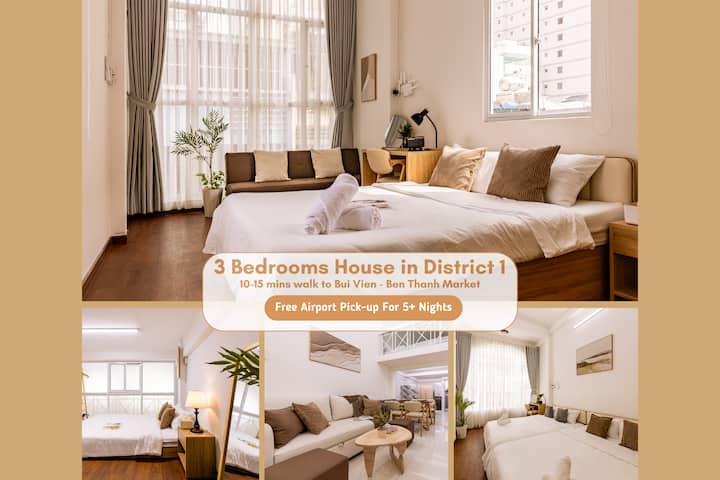 Private House With 3 Bedrooms In District 1 - Ho Chi Minh City