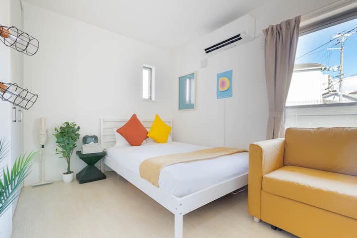 8 Min To Tsuruhashi Sta. |Near Koreatown|sleeps 4 - Osaka