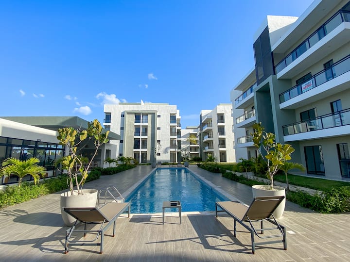 Luxury Apt With Pool, Gym & 15 Minutes From Beach - La Romana