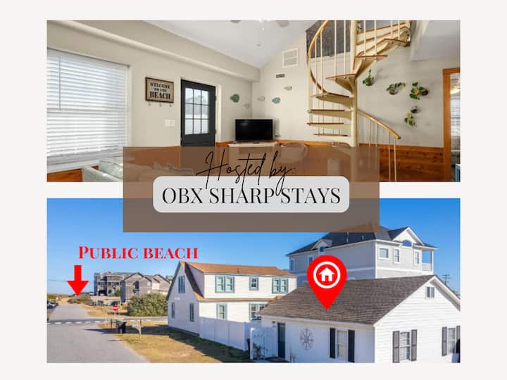 Puff's Hideout | Beach Road | Steps To Ocean Mp 8 - Kill Devil Hills, NC