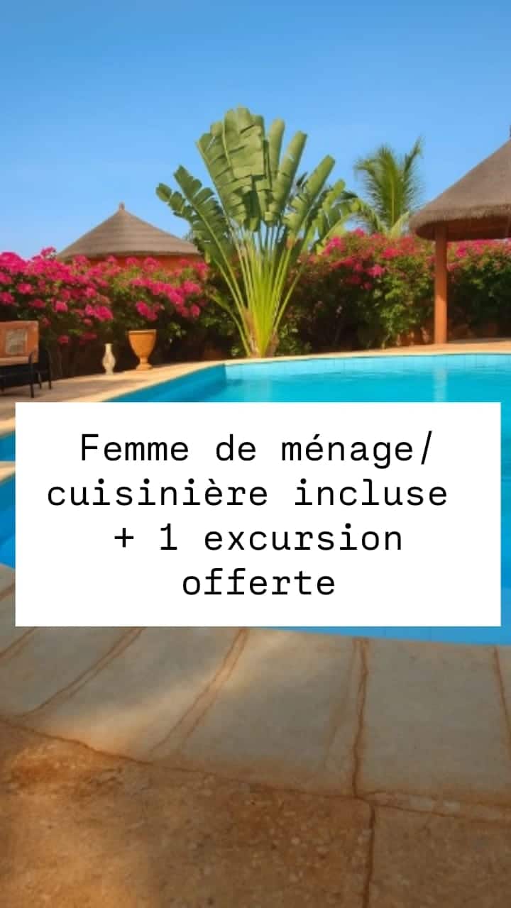 Villa Keur Dior – Piscine Privée & Plage à Pied - Senegal