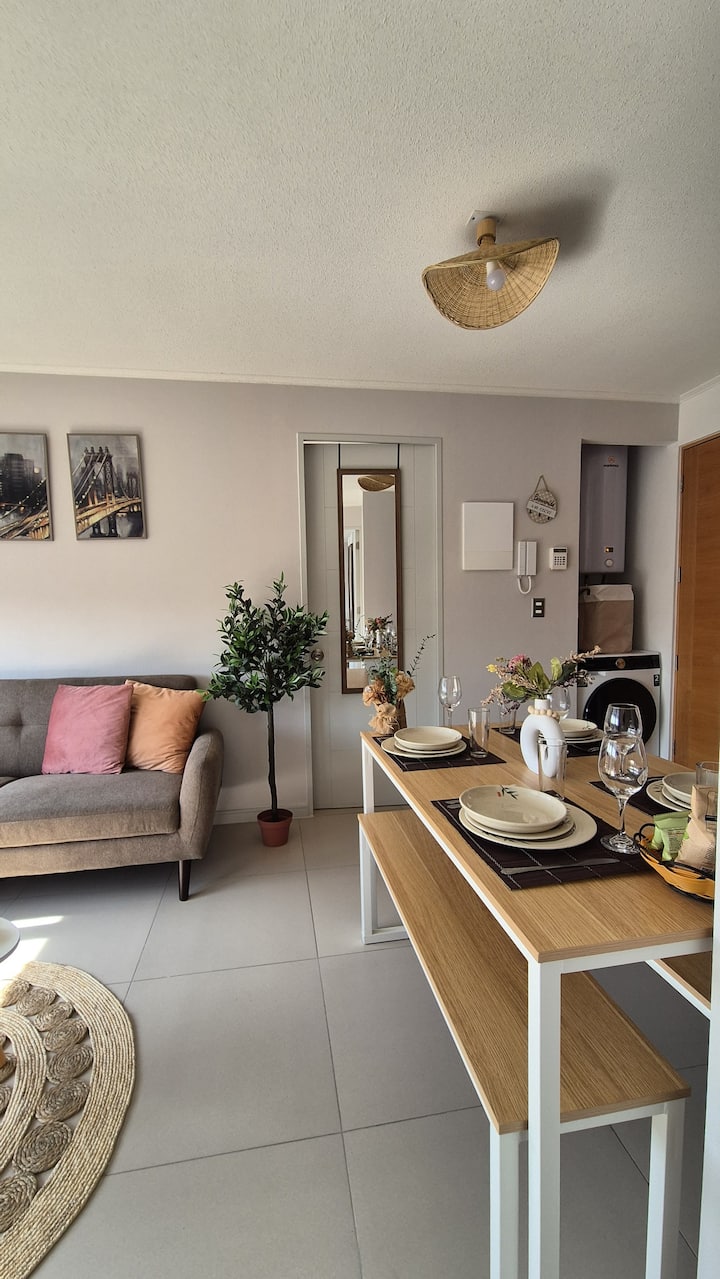 Departamento Súper Cómodo Y Luminoso - Quinta Normal