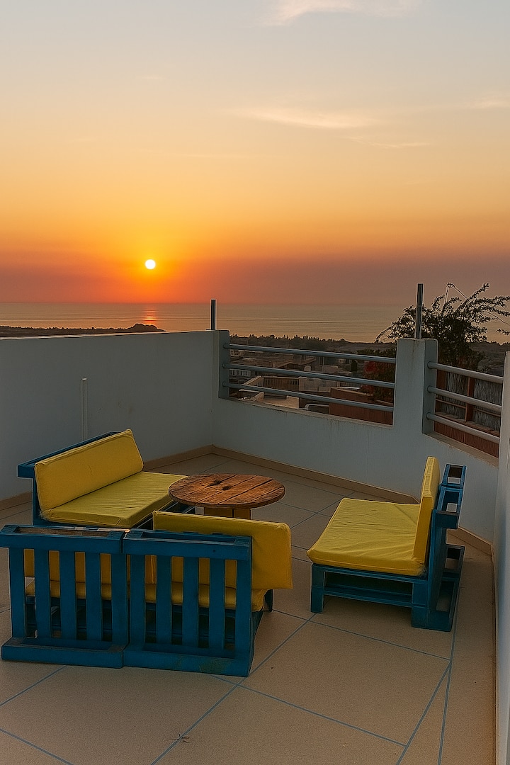 Tamraght Toit-terrasse•10 Min Plage•wi-fi Rapide - Taghazout