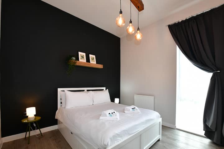 Modern 1-bed W/free Parking+peaceful Cardiff Stay - Cardiff