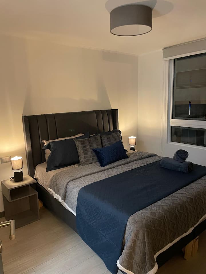 Apartamento Muy Cómodo En Santiago Con Metro Cerca - Santiago (Chile)