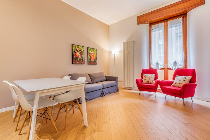 10 Min To Central Station–cozy Flat 2 Baths &Study - Milan