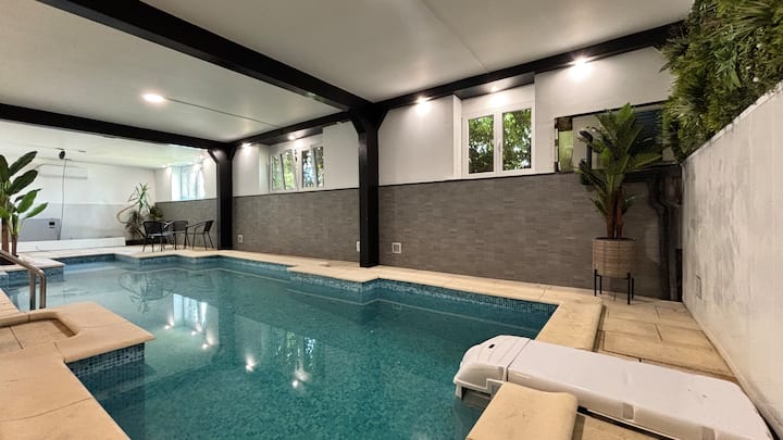 Loft Avec Piscine , Sauna, Patio - Montluçon