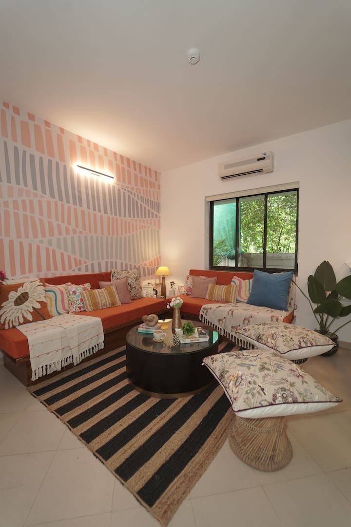 Assagao 3bhk Villa Semi-private Pool, Pet Friendly - Goa