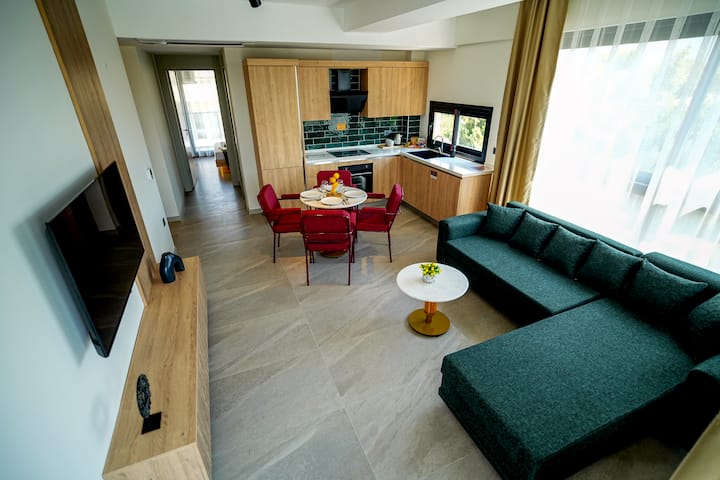 Central 1+1 Apartment (Vista 1st Floor Right) - Selçuk
