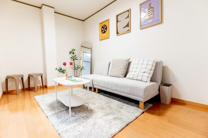 韓国インテリアの部屋｜100インチプロジェクター｜西新駅7分｜paypayドーム車5分 - Fukuoka