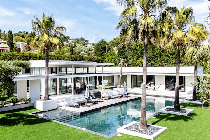 Villa L’oasis,piscine,sauna, Cinéma - Mandelieu-La Napoule
