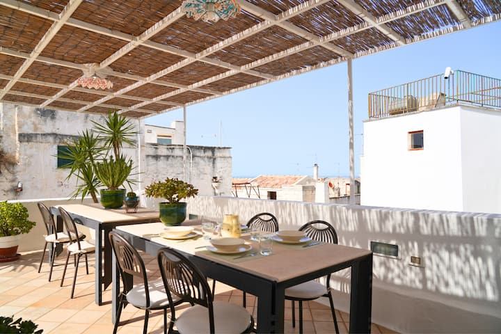 Dimora Blu Panorama - Con Terrazza Panoramica - Ostuni