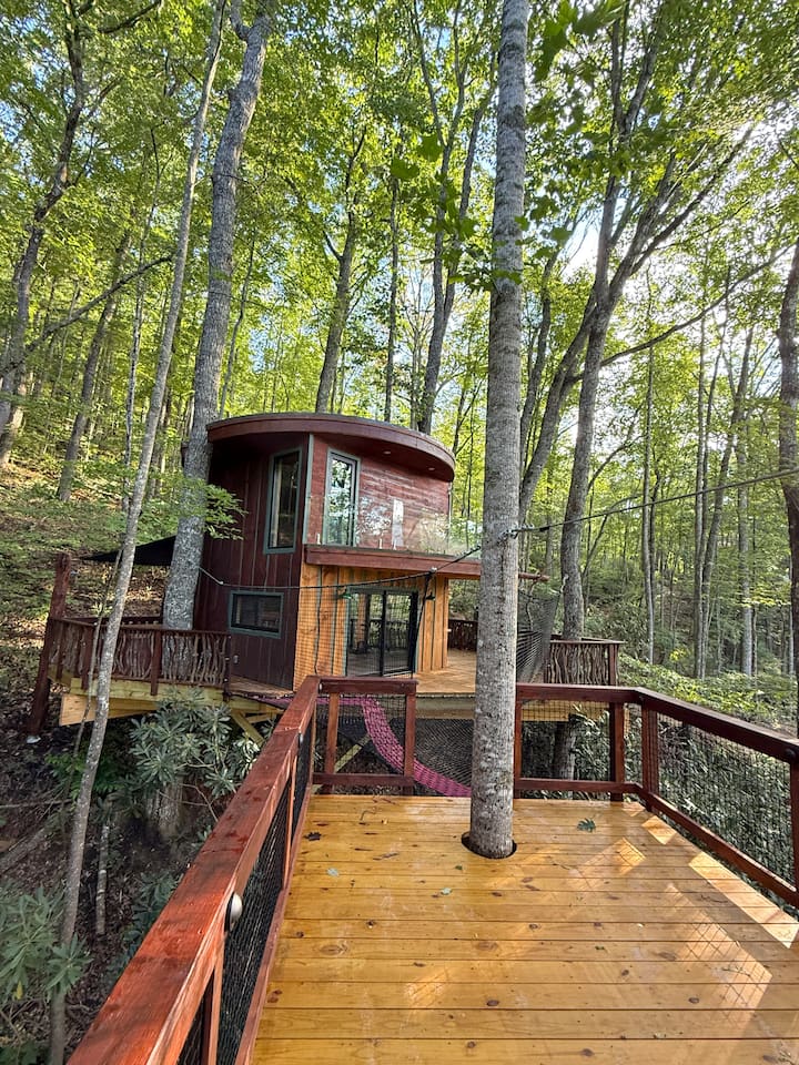 The Mēos Treehouse - 18 Min From Highlands - Franklin, NC