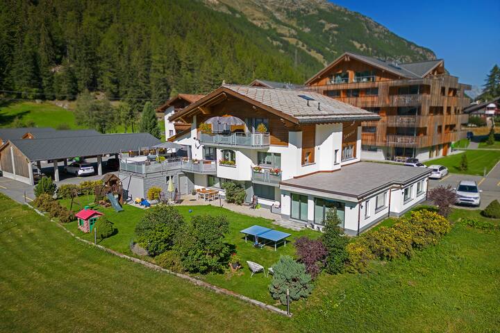 4 1/2 Zi. Ferienwohnung Ideal Für Familien - Saas-Grund