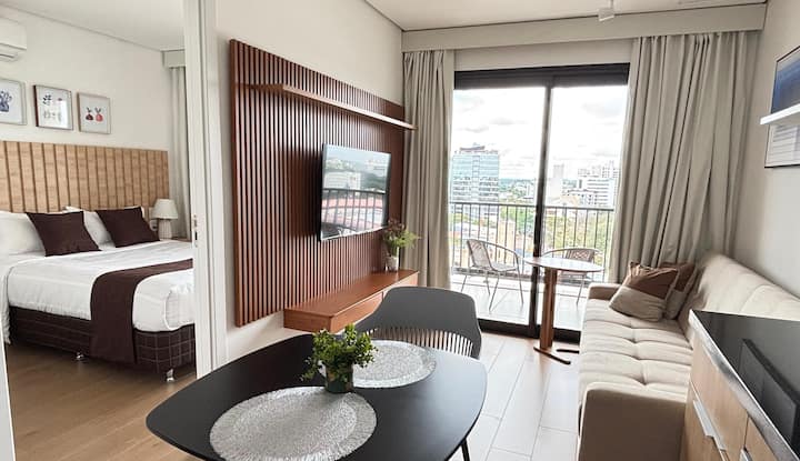 Apart‑hotel Nice View Balcony Shopping Del Sol - Asunción