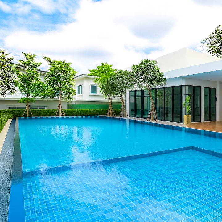 3br Townhouse | Quite & Cozy | Near Airport Link - Lat Krabang