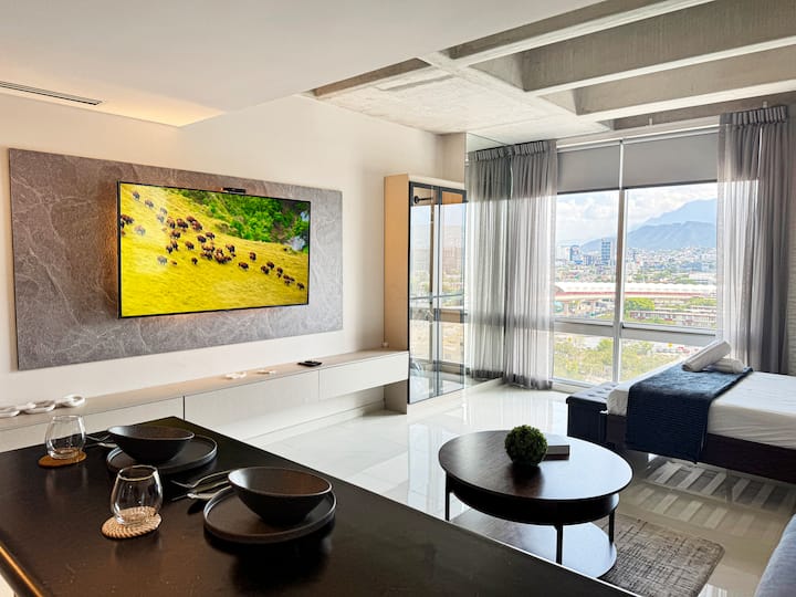 Luxury Depa - Parque Fundidora -Paseo Santa Lucia - Monterrey