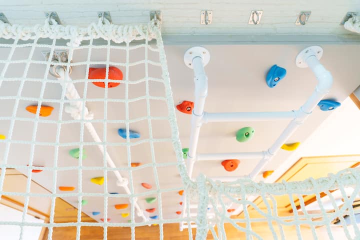 日光駅徒歩10分/120㎡/ボルダリング/ロフトの秘密基地/10名、駐車場完備 - Nikko