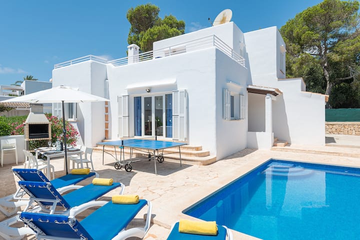 Villa Nautilus, 80m Beach And Pool In Calador - Cala d'Or