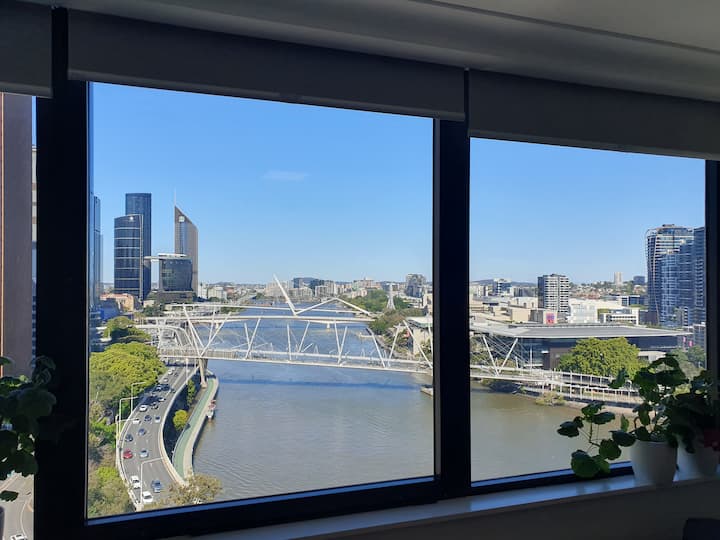 Riverview Apartment Near Roma Street Station - Brisbane