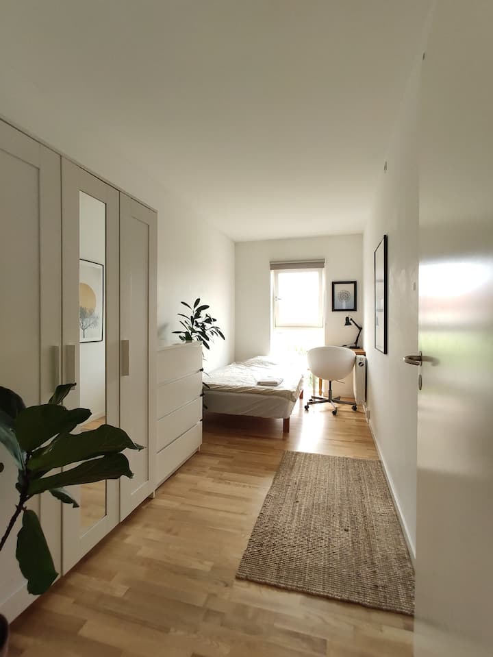 B2_room In Nørrebro_2-floors & Private Rooftop - Copenhague