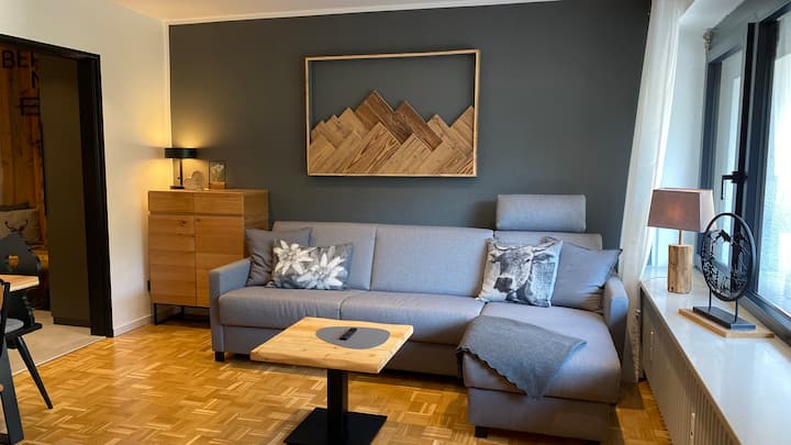 Bergnest Apartment, 38 M², For A Cosy Holiday - Schleching