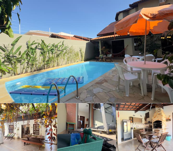 Piscina, Ar, Academia E Cervejeira — 6x Sem Juros - Peruíbe