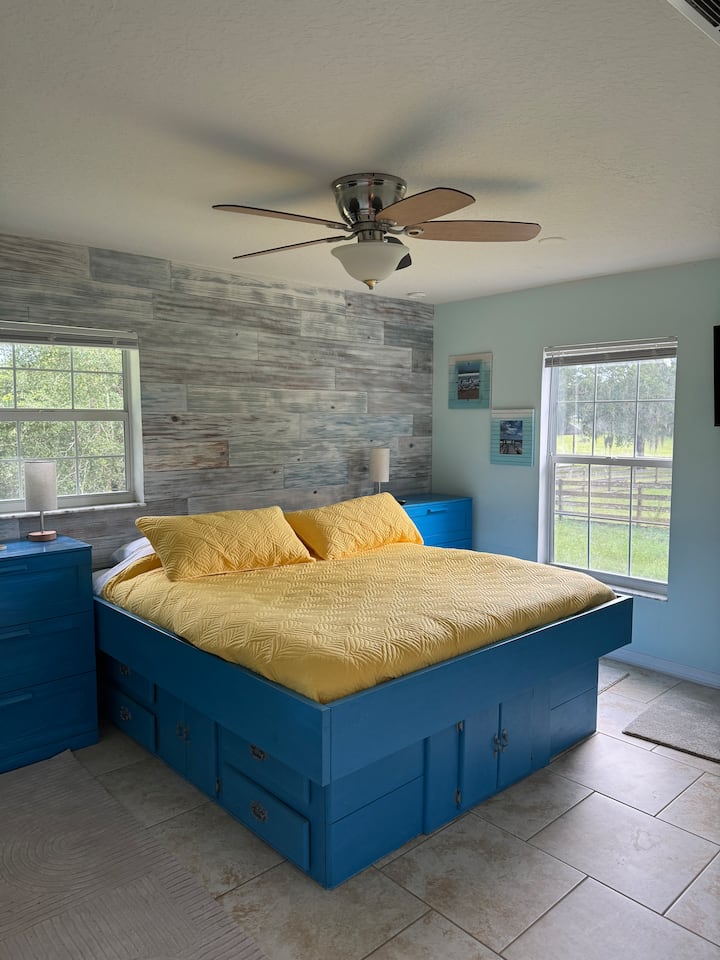 Quiet 1br+office Nature Retreat - DeLand, FL