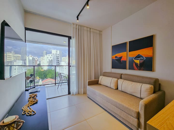 Apê A 5 Minutos Do Farol Da Barra - Garagem - Brazil