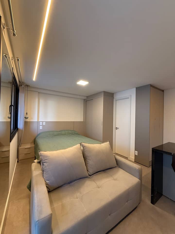 Cozy Studio W/ Ac & Wifi – Central Curitiba - Curitiba
