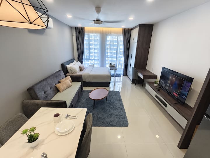 Angsana Mall 10min-garden View-studio-c125 - Skudai