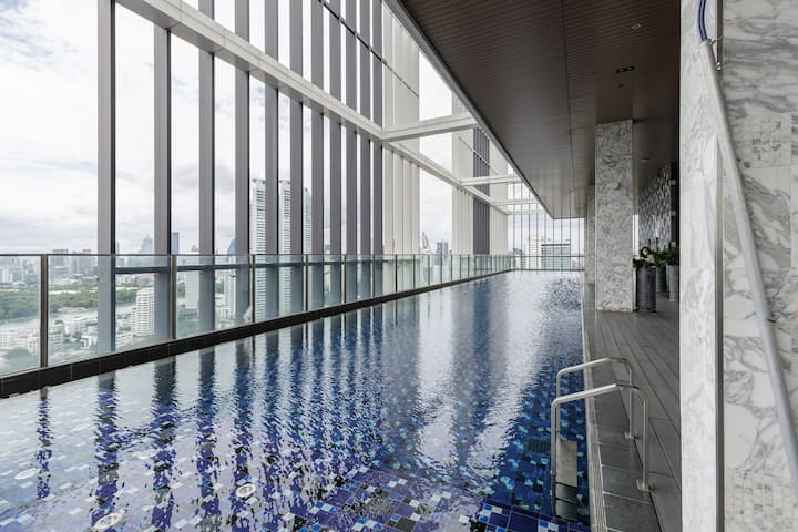 Sukhumvit High-rise Stay | Near Bts & Emquartier - Bangkok