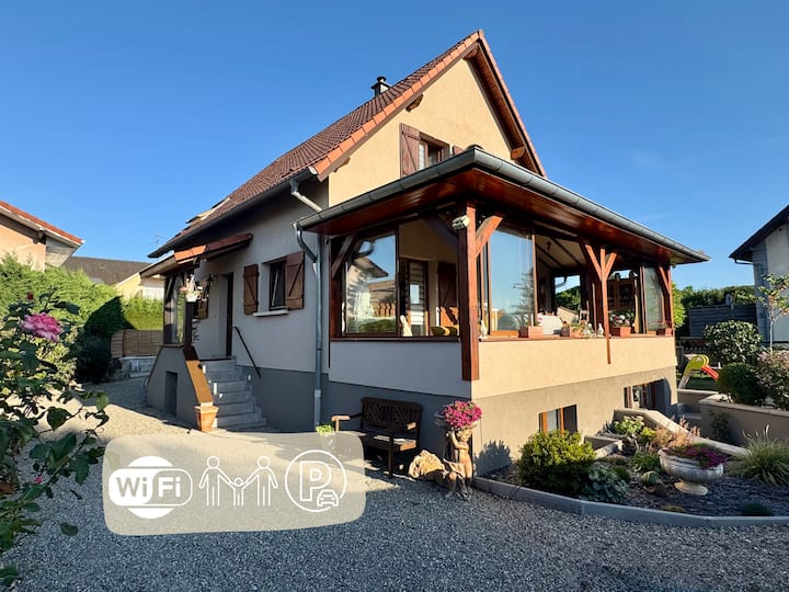 Maison Familiale, Authentique, Confort Et Calme - Colmar