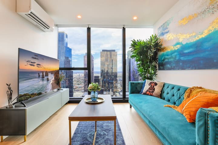 Sky High 2br 2bath City Views - Melbourne