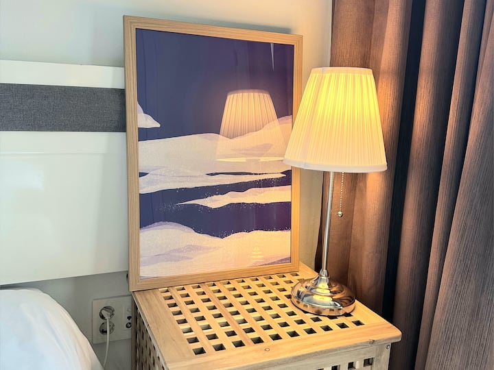 B6-5#무료주차.헬스#해변 1분#깔금.심플#해변 1분 #블루라인파크#특급 호텔존 - Busan